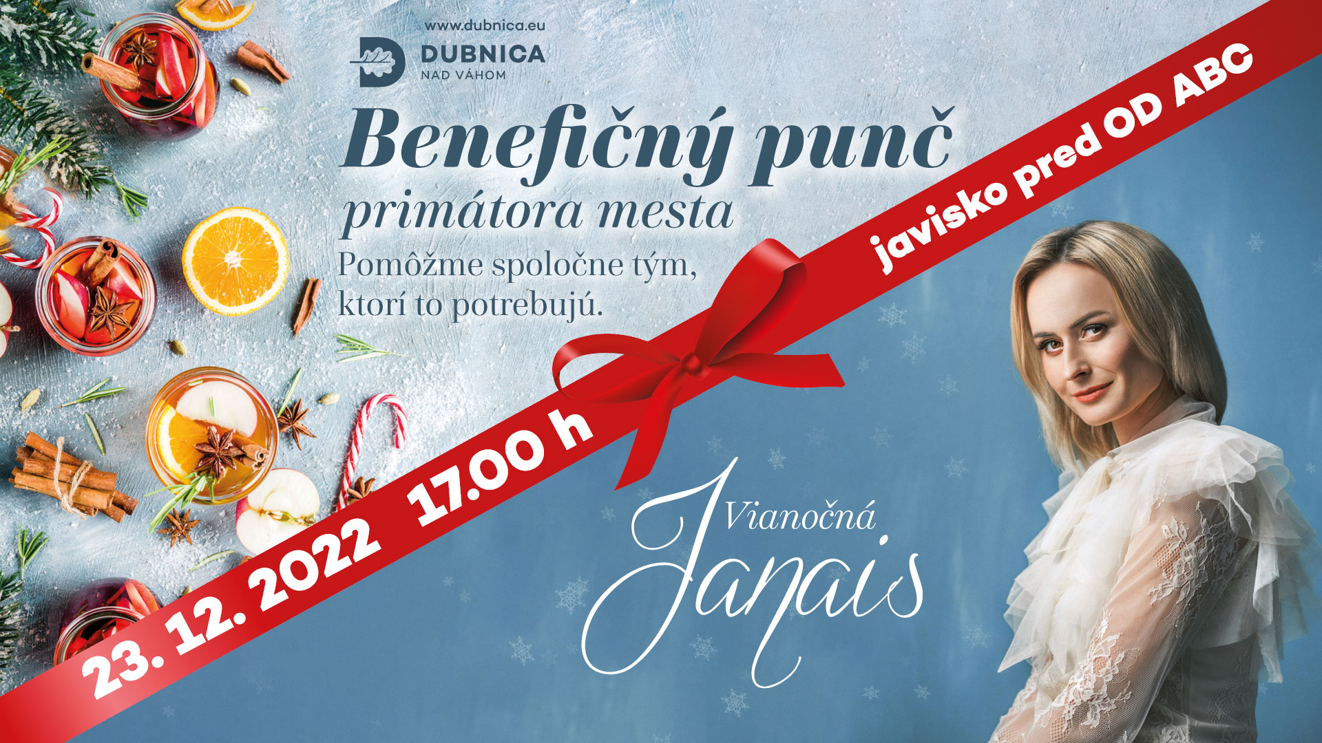 Charity punch of the mayor of the city and concert of the singer Janais ...