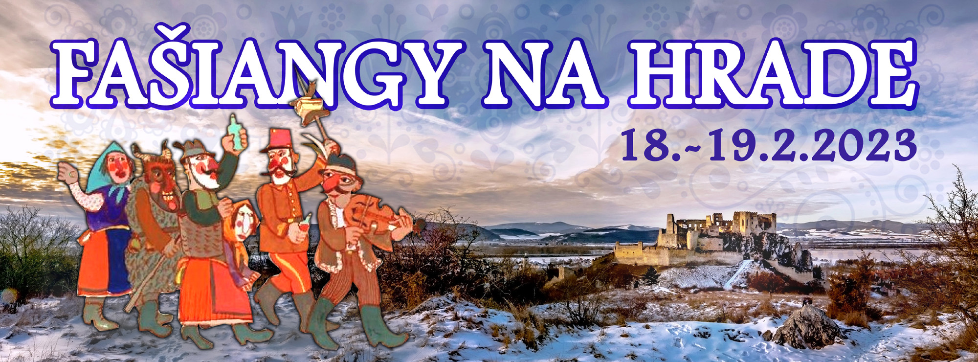 Fašiangy na hrade | Trenčín región