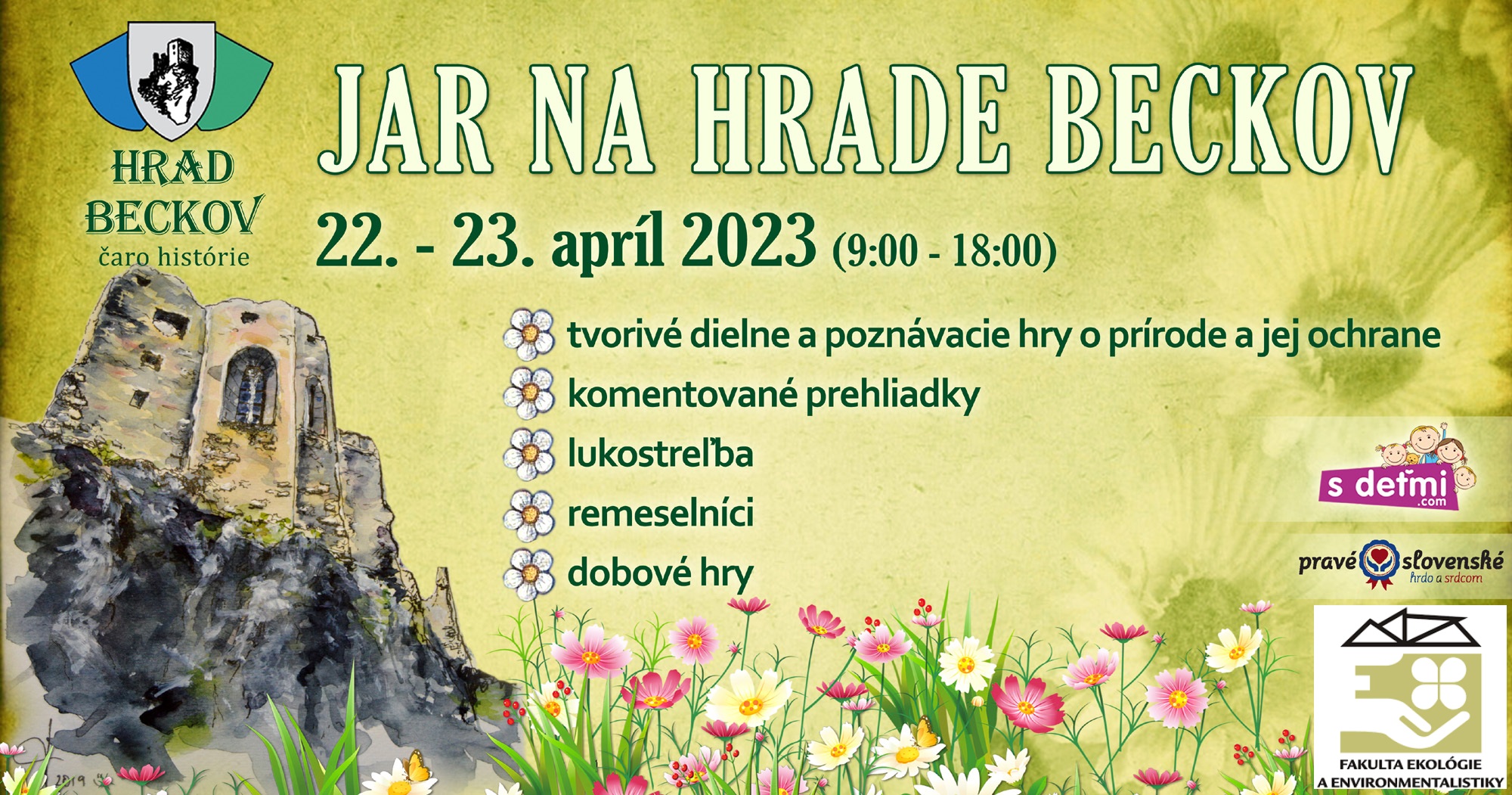 Jar na hrade Beckov | Trenčín región