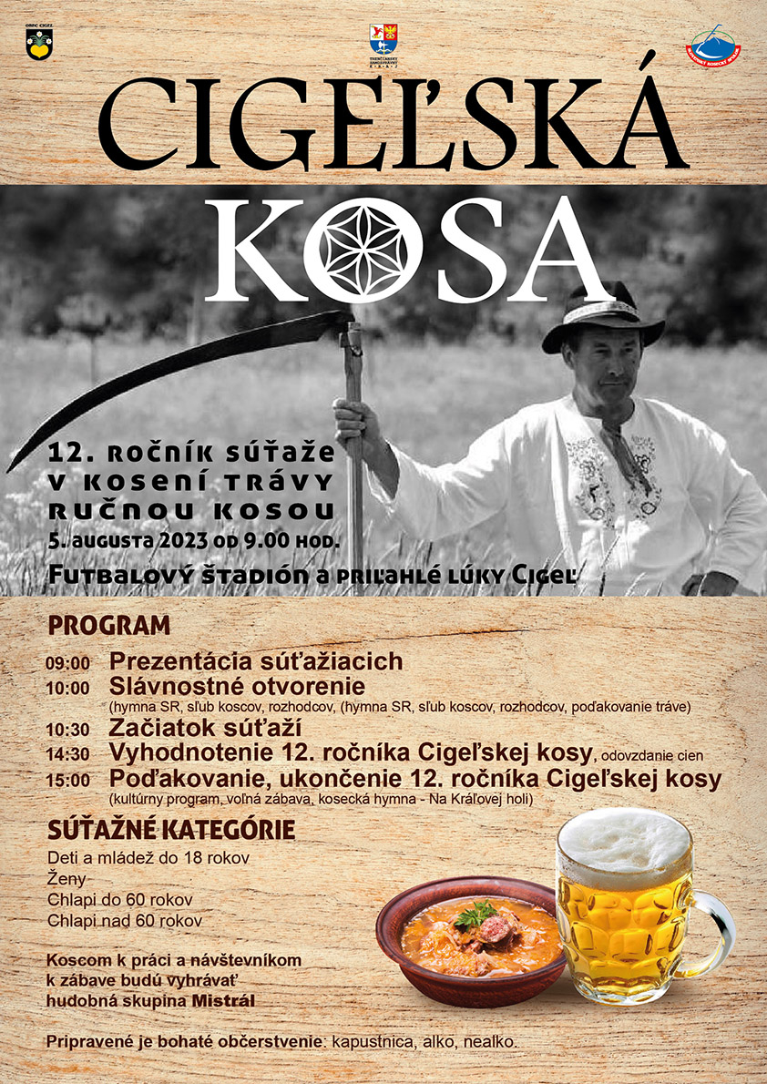 Cigeľská kosa | Trenčín región