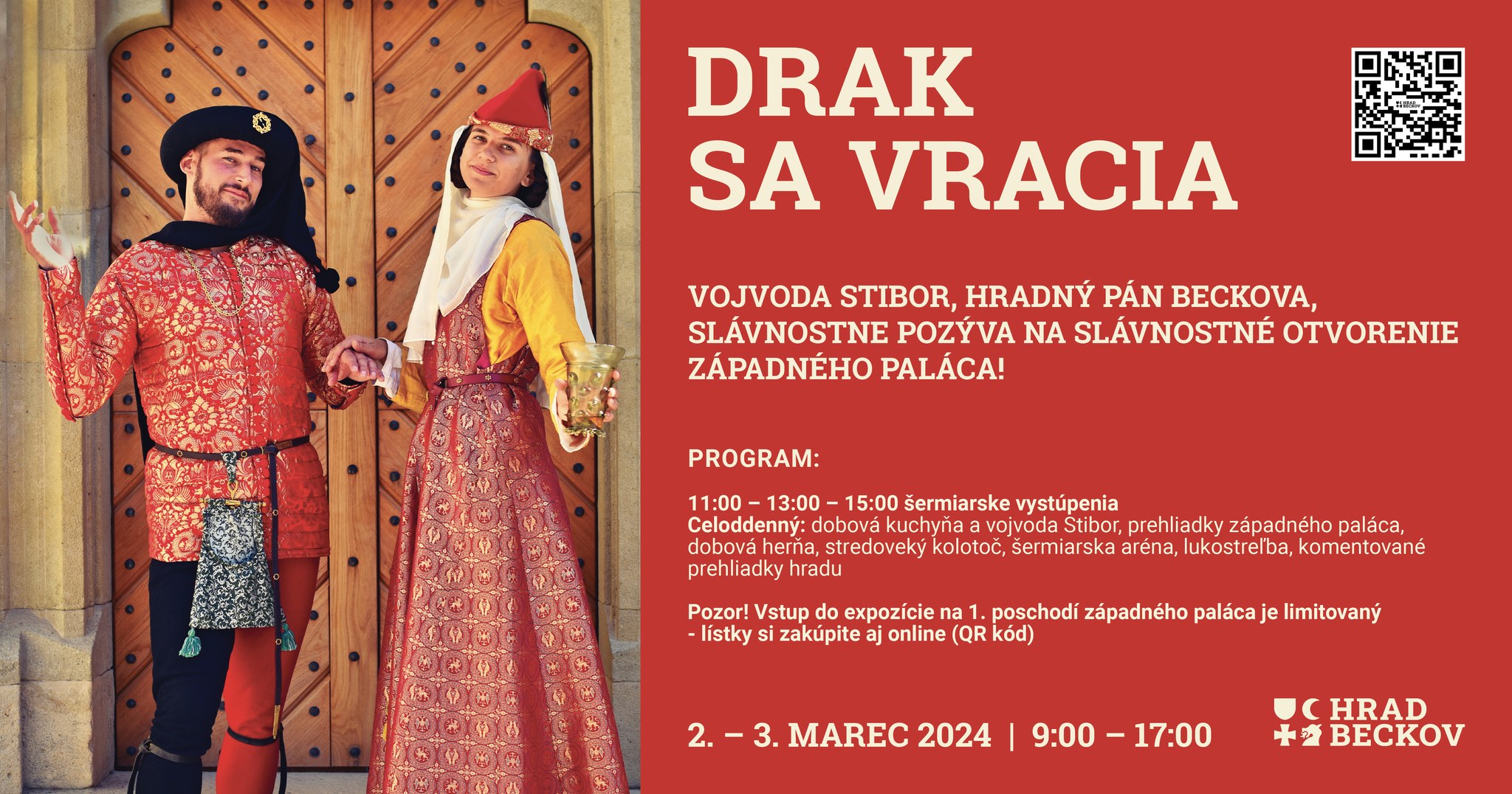 Drak sa vracia - hrad Beckov | Trenčín región